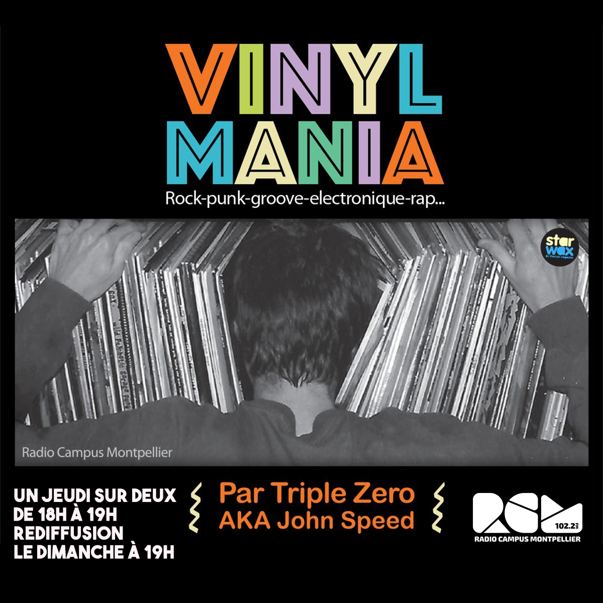 Vinyl mania - Radio Campus Montpellier